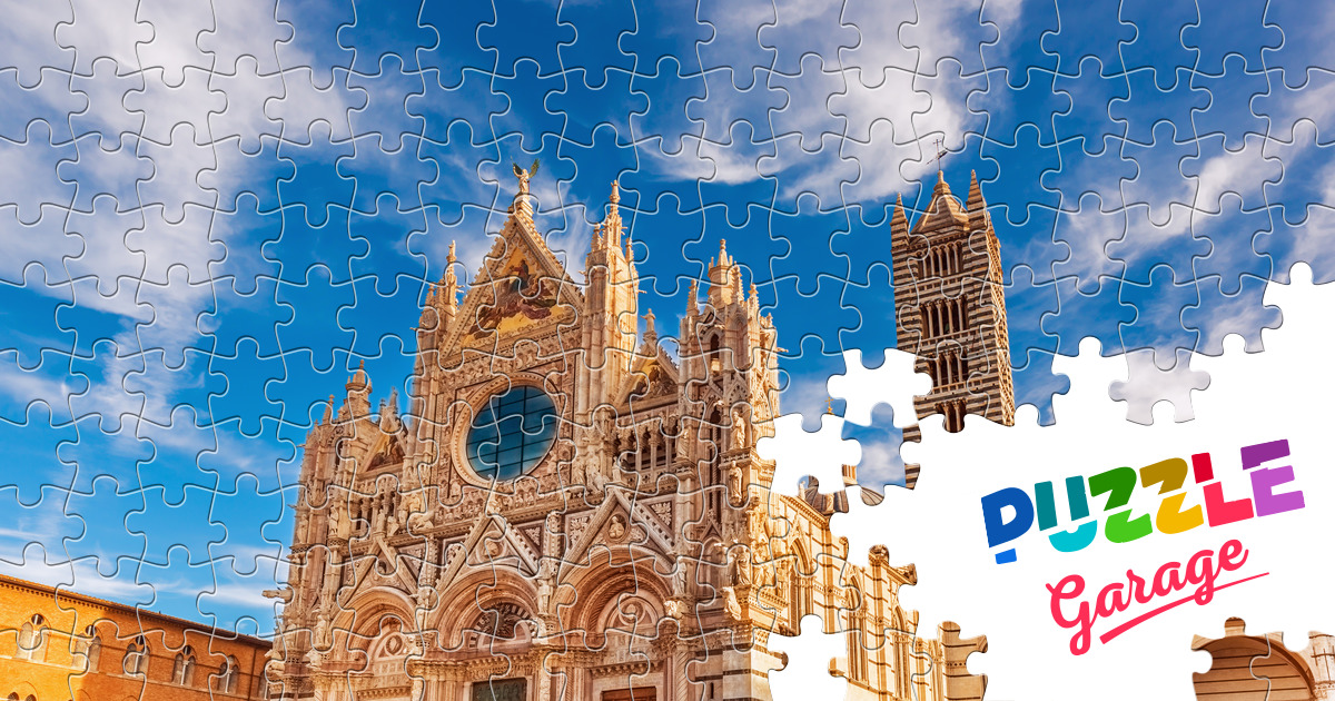 Siena cathedral Jigsaw Puzzle (Countries, Italy) | Puzzle Garage