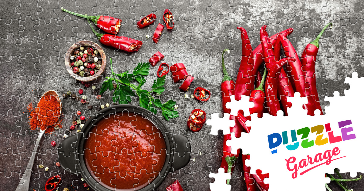 Chili ketchup Jigsaw Puzzle (Home, Food) | Puzzle Garage