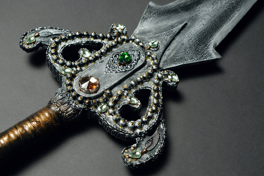 Japanese sword handle Jigsaw Puzzle (Stuff, Weapons) | Puzzle Garage