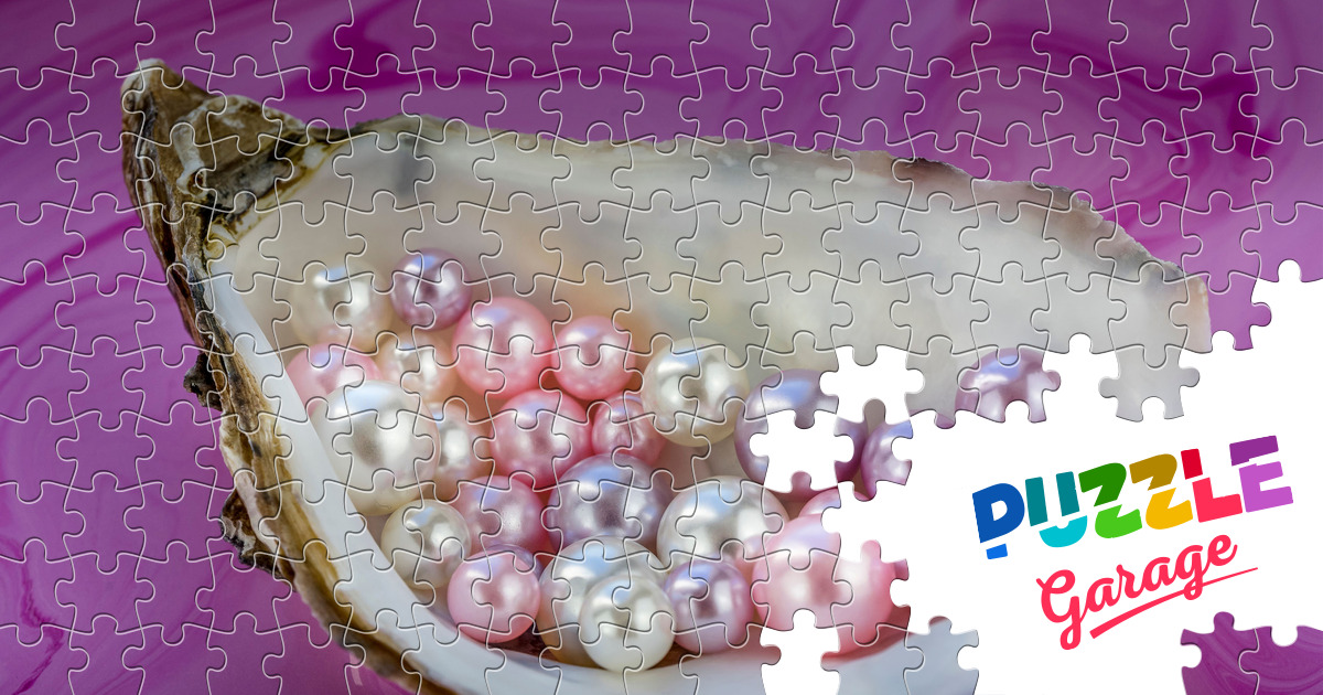 Pearls in the shell Jigsaw Puzzle (Animals, Marine life) | Puzzle Garage