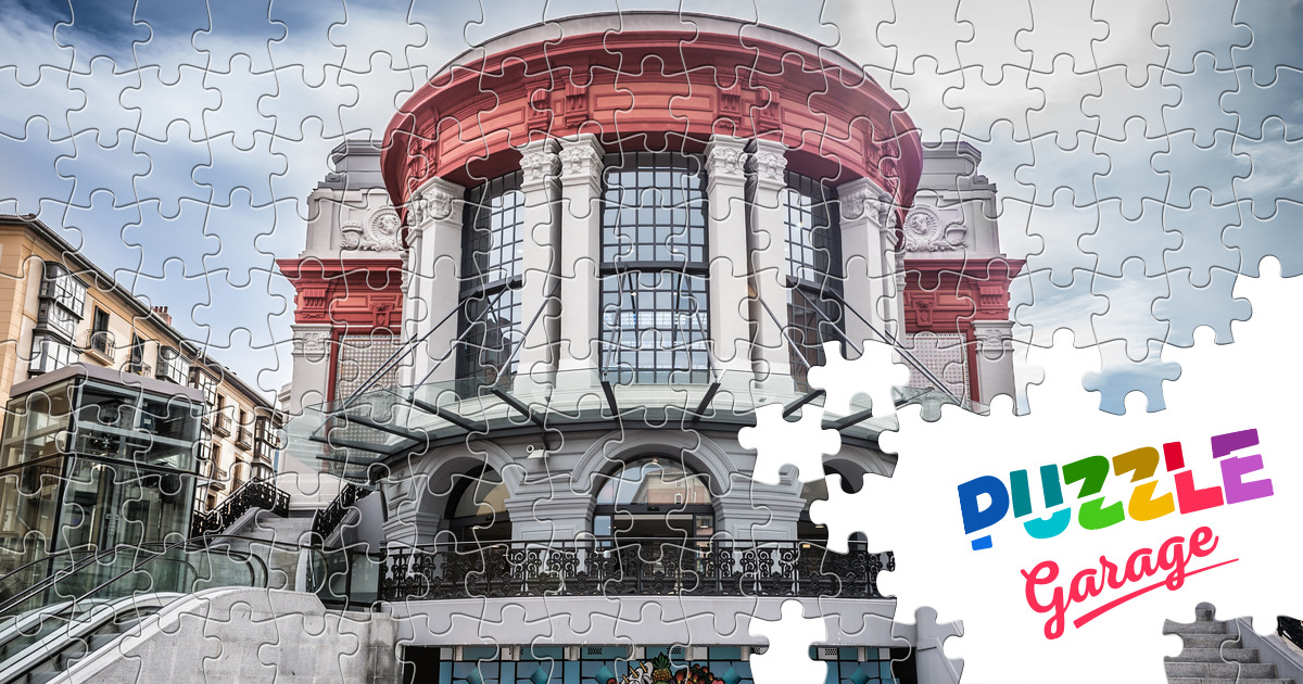 New La Ribera market in Bilbao Jigsaw Puzzle (Countries, Spain ...