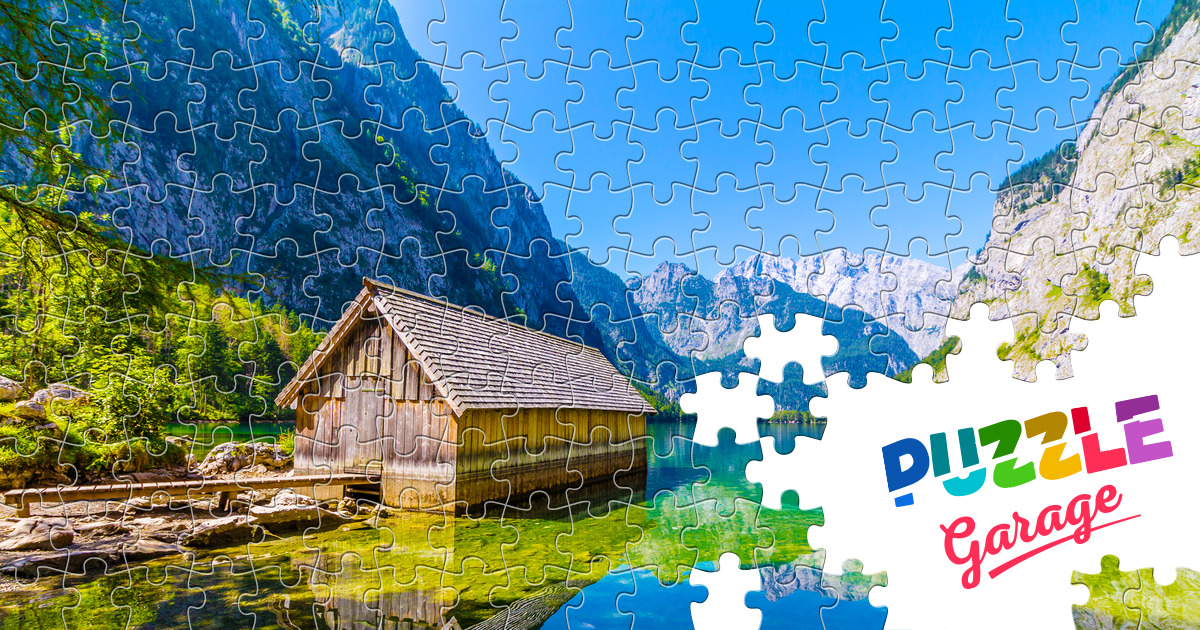 Lake Aubert Jigsaw Puzzle (Countries, Germany) | Puzzle Garage