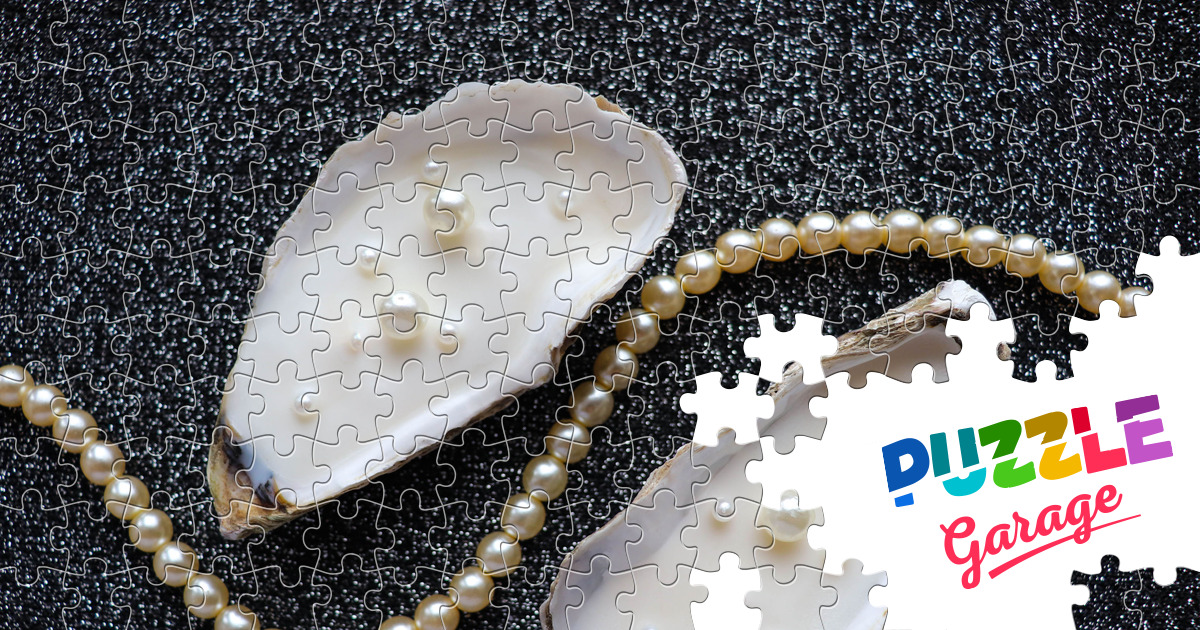 Sea shells and pearls Jigsaw Puzzle (Stuff, Jewellery) | Puzzle Garage