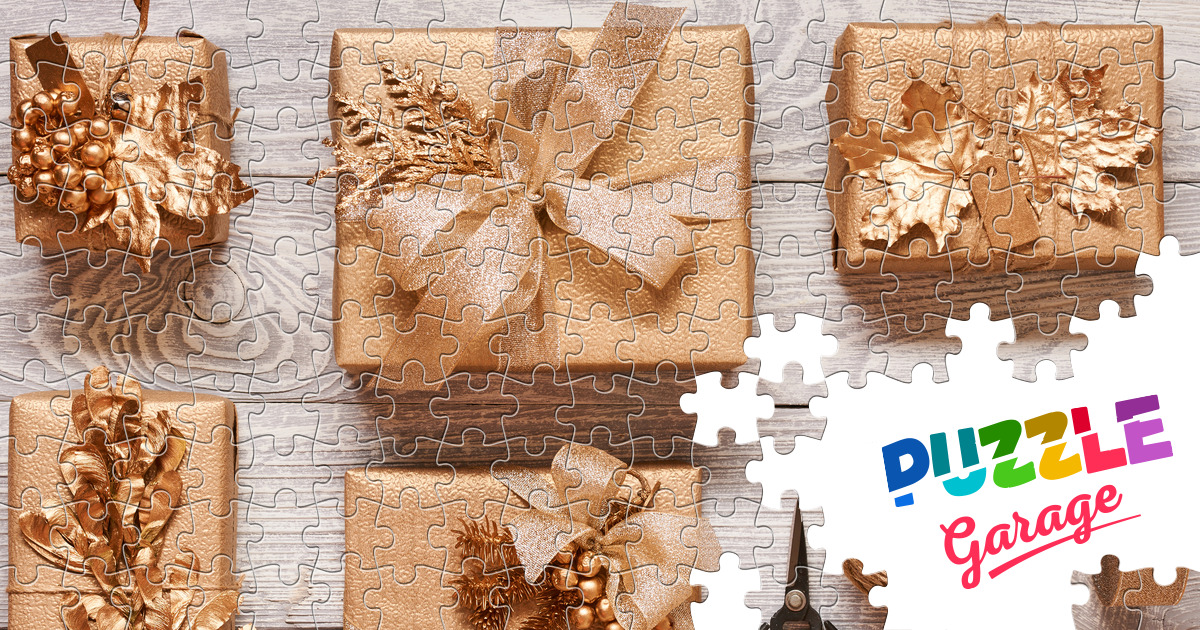 Wrapped gifts Jigsaw Puzzle (Holidays, Birthday) | Puzzle Garage