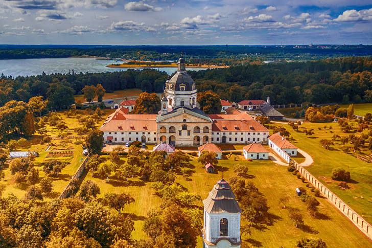Pazaislis monastery Jigsaw Puzzle (Countries, Lithuania) | Puzzle Garage